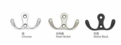 China Furniture Hardware Zinc Alloy Wardrobe Accessories Clothes Hook for sale
