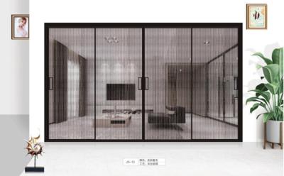 China Villas Kitchen Terrace Balcony and Patio Entrance with Steel Frame and Double-layer Tempered Glass Sliding Doors for Houses for sale