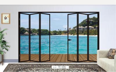 China China GRH Hurricane Proof Bulletproof Impact Aluminum Sliding Doors Large Balcony Sliding Glass Door Patio for sale