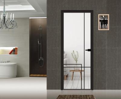 China Residential Proof Anti-Corrosion Modern Kitchen Sliding Doors Soundproof Interior Balcony Door Customizable Size for sale
