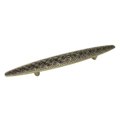 China Wholesale Furniture Cabinet Hardware Handles Elongated Modern Design ALUMINIUM Door Handles for sale