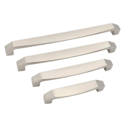 China New Type Aluminium Pull Door Handles for Steel Kitchen Drawers Furniture Hardware Wardrobe Dresser Bedroom Living Room for sale