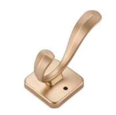 China Decorative Wall Mounted Coat Robe Hat Hook Bedroom Bathroom Zinc Alloy Wall Hanger Hook for sale