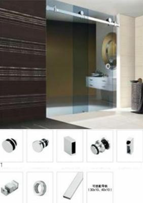 China Contemporary Frameless-Type Sliding Glass Shower Room Customized Art Glass Side Opening Waterproof Bathroom for Courtyard Hotels for sale