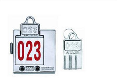 China KFC / Bathroom Number Series Sliding Glass Door Security Locks Zinc Material for sale