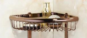 Cina Canestro d'ottone della doccia dell'angolo del bagno del triangolo per l'hotel in vendita