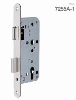 China SS Panel Security Mortise Door Lock with 65mm Backset and 250x22mm Panel Size - NP Finish for sale
