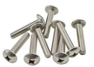 China Chrome Plating Furniture Screw Nut SS201 Stainless Steel/iron steel screw nut chrome CNC Machining for sale