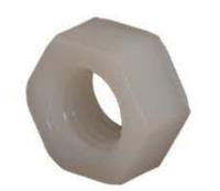China ASME Injection Molding Nylon Plastic Nut with Passivation Finish - M2 to M100 Size Range, 5-300mm Length for sale