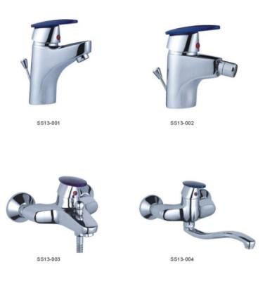 China Bathroom Contemporary Bathtub Faucet Hot Cold Water Shower Faucets for sale