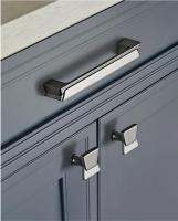 China Zinc Alloy Cabinet Door Pull Handle Knobs for Kitchen Wardrobe Furniture 1000pcs MOQ for sale