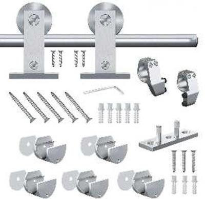 China Door Slide Gate Hardware Accessories Kits 45mm Hidden Pocket for sale