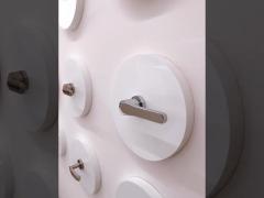 Factory high quality wooden door handle zinc lever door locks for interior door
