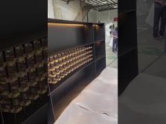 Zwarte aluminium honingraat kast Meubelen slaapkamer woonkamer opslagkasten