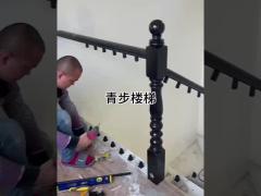 Trappen Renovatie Trappenkolom Aluminium Messing Trappenpost voor Modern Balkon Trappenkolom
