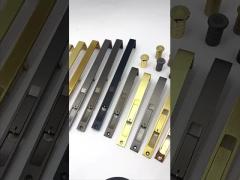GRH Chinese Style Gate Latch And Bolt Antique Pure Copper Lock Catch For Ancient Wooden Doors
