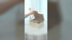Cross border direct supply jewelry box, large, light, luxurious, high-end, multi-layer, large capaci
