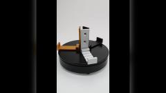 Entrance door hanging clothes hook, high-grade zinc alloy foldable door, rear hanging clothes hook,