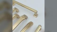 Manufacturer direct sales Nordic aluminum alloy handle cabinet wardrobe handle solid simple drawer s