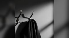 Modern minimalist clothes hook without drilling, fixed bedroom, bathroom, shoe cabinet, cabinet, bla