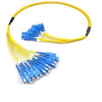 China Duplex MU Fiber Optic Patch Cord For CATV / Metro / Data Centers for sale