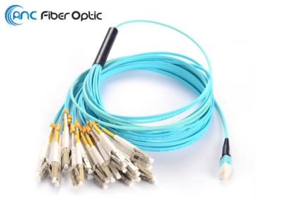 Cina Cavo a fibre ottiche femminile dell'acqua 24F MPO intorno al cavo di toppa di sblocco di 3.0mm 5M in vendita