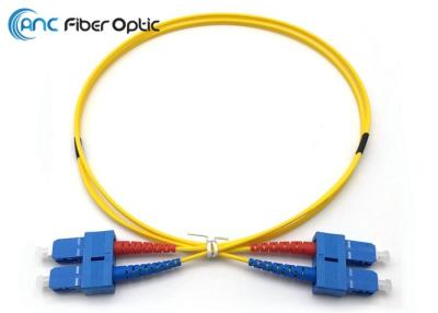 Cina Modo a fibra ottica G652D G657A1 G657A2 del cavo di toppa del duplex dell'OEM MP singolo su misura in vendita