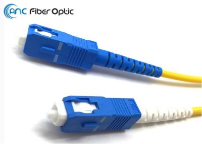 Cina Modo a fibra ottica G652D G657A1 G657A2 del cavo di toppa del duplex dell'OEM MP singolo su misura in vendita