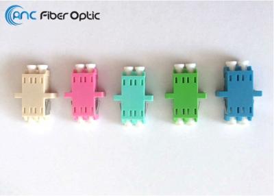 China De duplexlc-van de Adapter Blauwe Beige Groene Aqua van de Vezel Optische Kabel Violette Kleur Te koop
