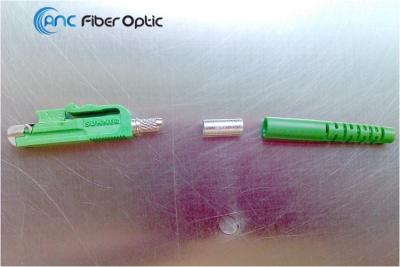 China LX.5 PC LX.5 APC Fiber Connector 0.9mm 2.0mm 3.0mm Automatic Metal Shutter for sale