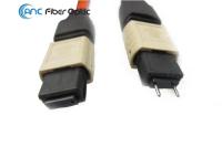 China High Density MTP MPO Fiber Patch Cord Connectors 12F 24F For Data Center for sale