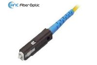 China Simplex MU Plastic Fiber Patch Cord Connectors Small Size For 2.0mm Cable for sale