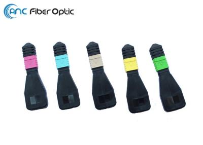 Cina 40G 100G che collauda il cavo a fibre ottiche MP OM1 OM2 OM3 OM4 12 di MPO 24 durate della vita lunghe della fibra in vendita