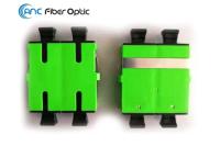 China Low Insertion Loss Flangeless SC Fiber Adapter Simplex Duplex with Inner Shutter for sale