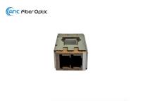 China Duplex / Simplex Version Fiber Optic Adapters MU Mating Sleeve Plastic Housing for sale