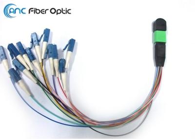 Cina Smazzi fuori l'Assemblea di cavo a fibre ottiche MTP MPO alla fibra di /24 del connettore 12 di LC 0.9mm in vendita
