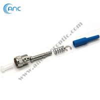 China ST Fiber Patch Cord Connector Multimode / Singlemode Zinc Alloy For 0.9mm Cable for sale