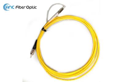 China DIN Fiber Optic Patch Cord Singlemode Multimode DIN To FC Simplex 15M 3.0mm for sale