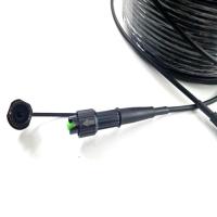 China Simplex Fiber Optic Patch Leads Drop Cable 5.0mm Diameter With SC Connector for sale