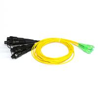China Mini SC APC Fiber Optic Patch Cord Simplex 3.0mm Indoor Cable Compatible Huawei for sale