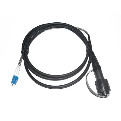 中国 屋外IP67光ファイバ ケーブルのパッチ・コードODVA LCの二重2M防水SM/MM 販売のため