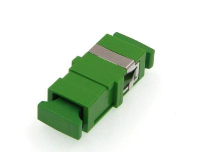 China Van de Vezel Optische Adapters van Sc de Simplex Blauwgroene Beige Aqua Violette Facultatieve Kleur van Flangeless Te koop