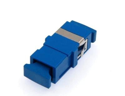 China Van de Vezel Optische Adapters van Sc de Simplex Blauwgroene Beige Aqua Violette Facultatieve Kleur van Flangeless Te koop