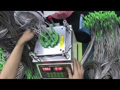 O remendo simples da fibra ótica G657A1 do APC cabografa tubo blindado de 3.0mm