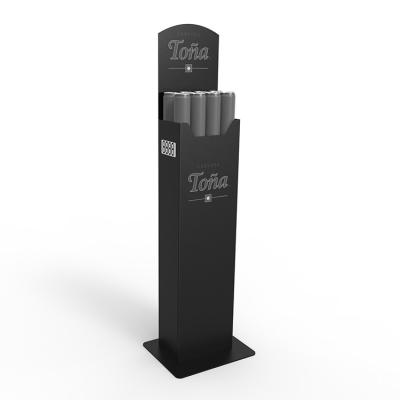 China Aangepaste Tweezijdige van het de Wijnrek van Wijnrekken Houten Houten de Vertoningstribune voor Ingeblikte Alcoholische drank Te koop