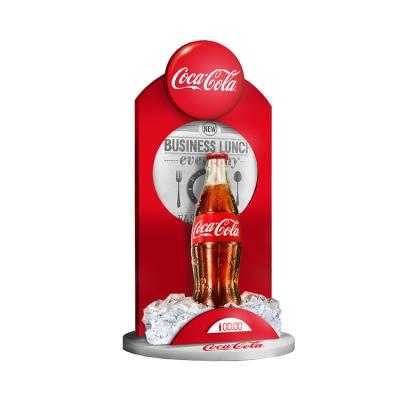 China Specialty Store Acrylic Display Stand Beer Bottle Rack Supermarket For Promotion for sale