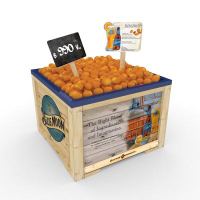 China Van de de Vertoningstribune van de Wallmountwijn van de het Bierfles Modieus de Houdersnut Glorifier voor Supermarkt Te koop