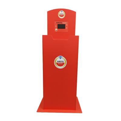 China Soporte vertical automático modificado para requisitos particulares del dispensador de la bebida del vendedor del soporte de exhibición del vino en venta