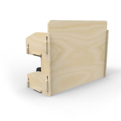 China Dismountable Wooden Display Stand Wooden Hand Cream Display Stand for sale