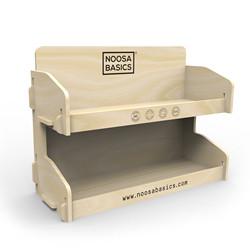 China Dismountable Wooden Display Stand Wooden Hand Cream Display Stand for sale